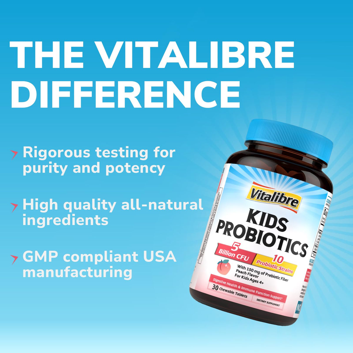 Chewable tablets for healthy digestion