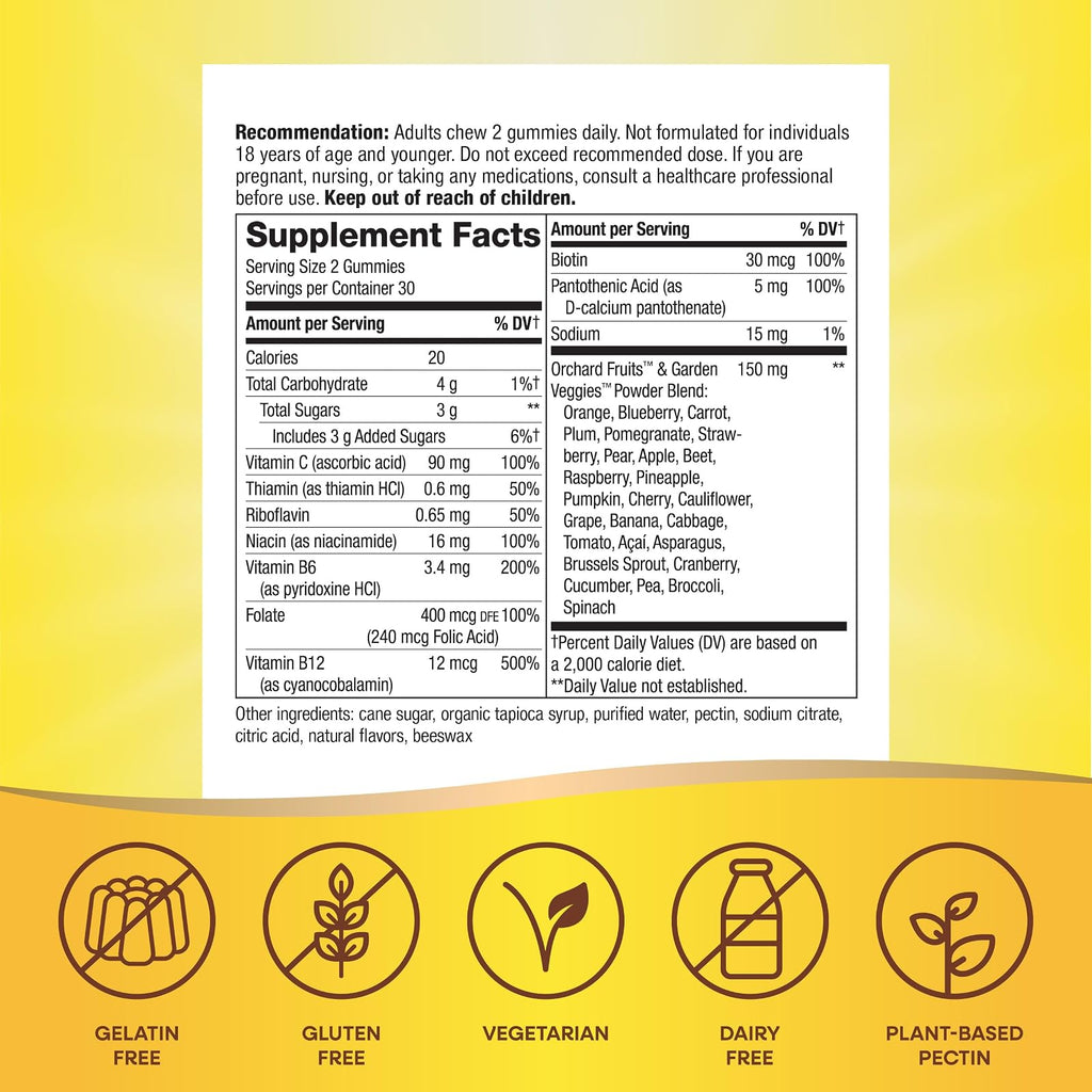 chewable vitamin b complex for energy