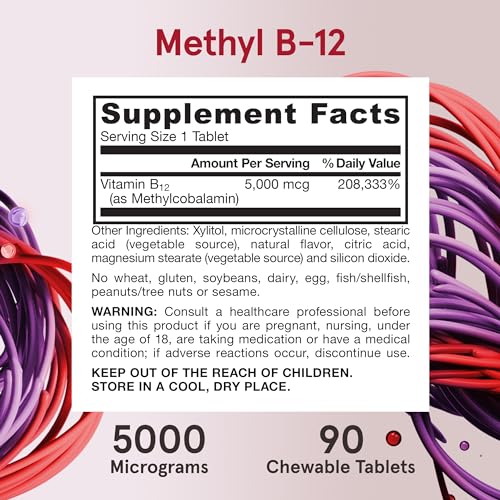 chewable vitamin B12 for convenience