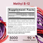 chewable vitamin B12 for convenience