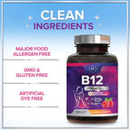 Chewable vitamin B12 for daily wellness