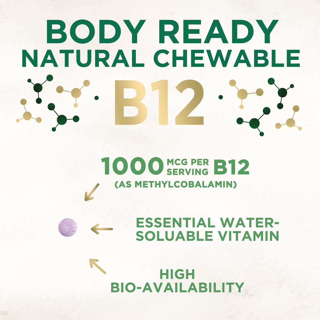 chewable Vitamin B12 for easy absorption