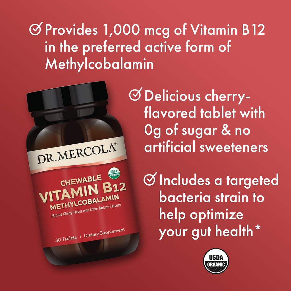chewable vitamin b12 for easy absorption