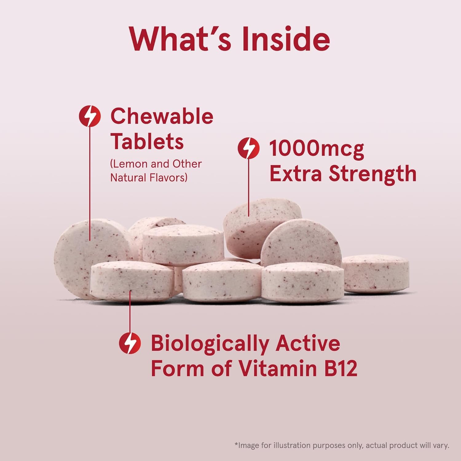 chewable vitamin B12 for energy