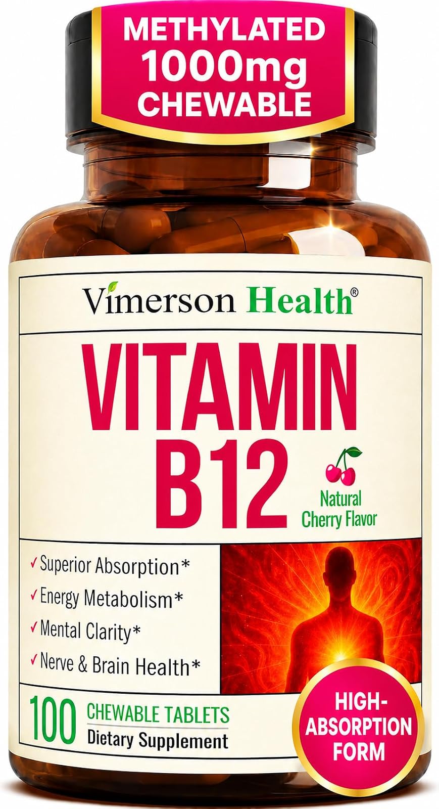 chewable vitamin B12 tablets