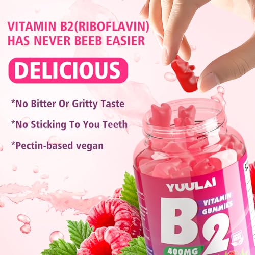 Chewable Vitamin B2 for easy intake