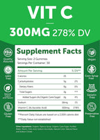 Chewable vitamin C B12 for adults