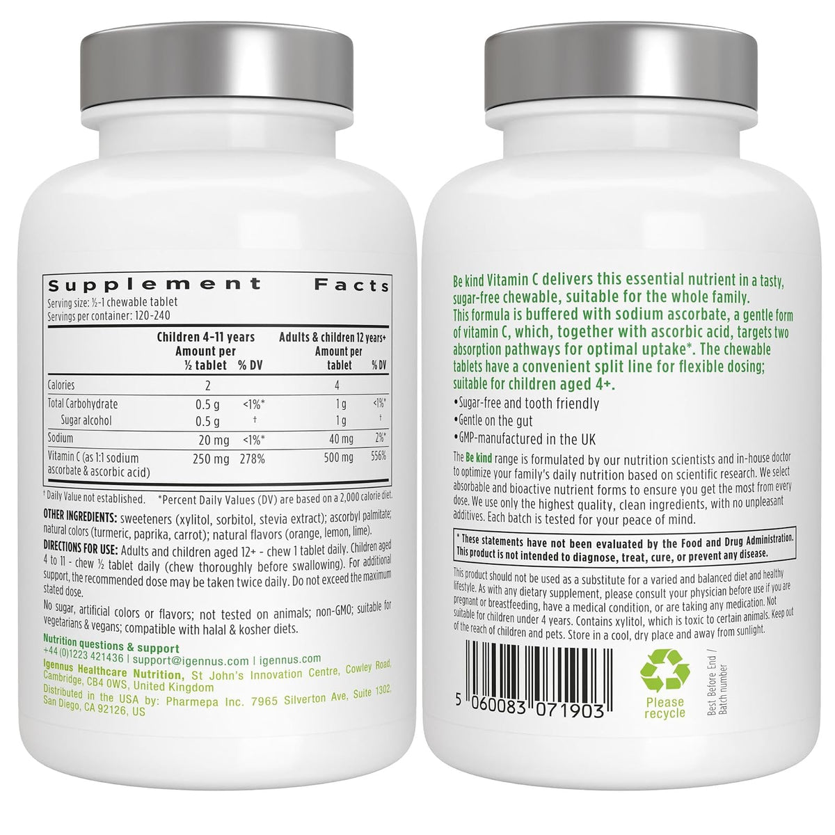chewable vitamin C for daily health