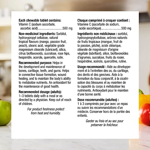 chewable Vitamin C for daily wellness