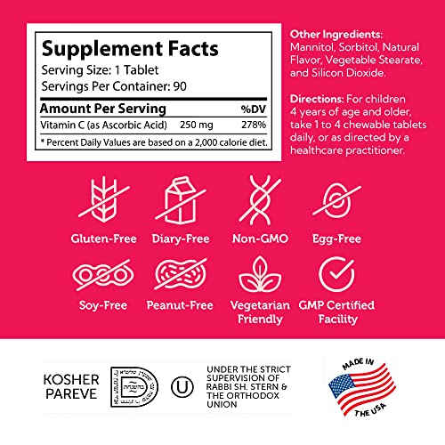 chewable vitamin C for immune support