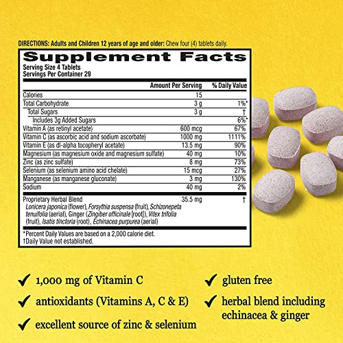 chewable vitamin C for immunity