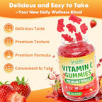 Chewable Vitamin C gummies for adults