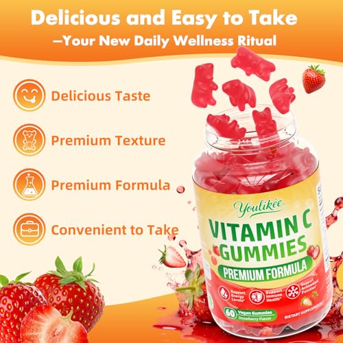 Chewable Vitamin C gummies for adults