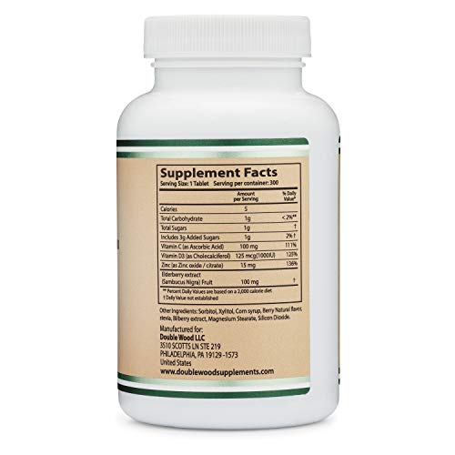 chewable vitamin D and elderberry
