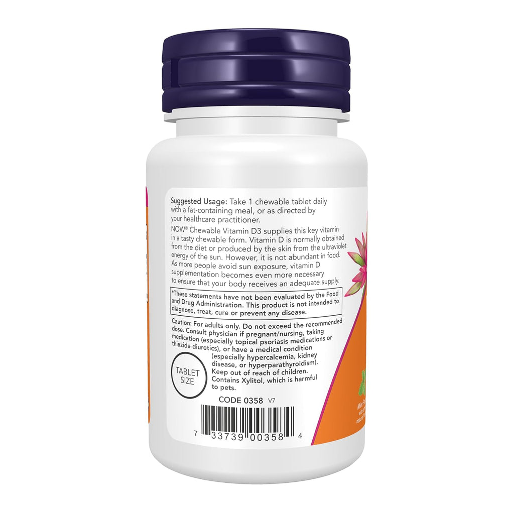 chewable Vitamin D for bone health