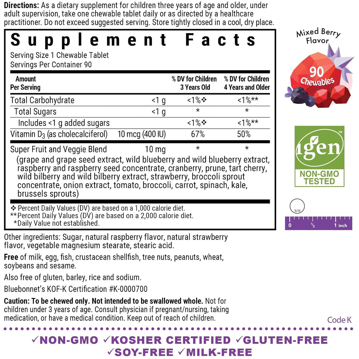 chewable vitamin D for kids