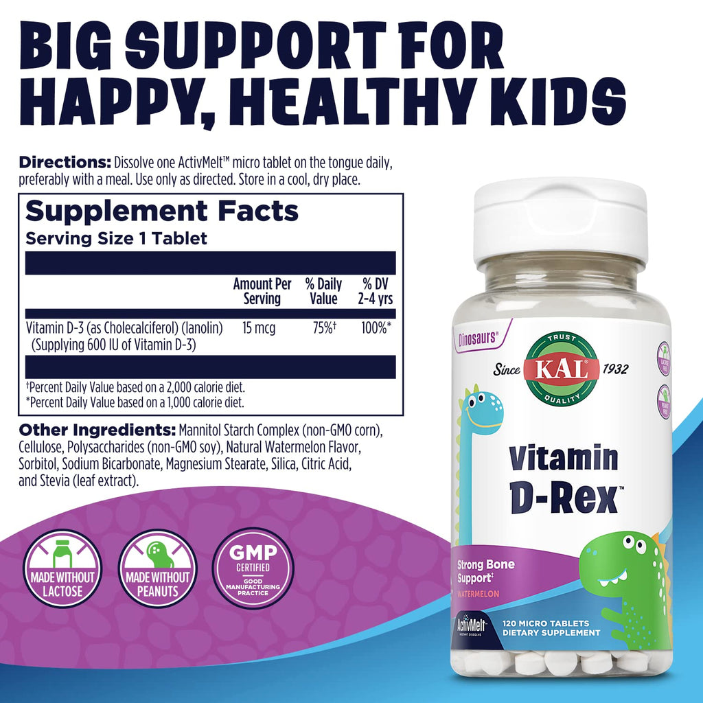 chewable Vitamin D micro tablets
