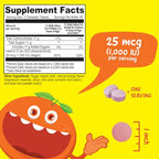 chewable vitamin D tablets for kids