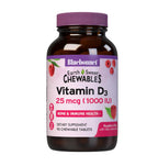 chewable vitamin D3 1000 IU tablets