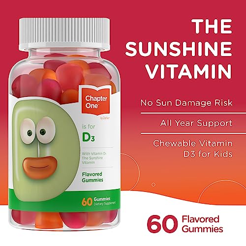 chewable Vitamin D3 gummies for kids