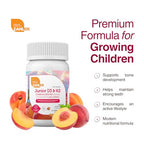 Chewable vitamin D3 K2 for children