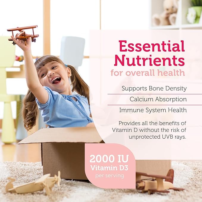 Chewable vitamin D3 K2 for healthy bones