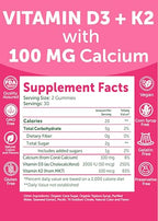 Chewable vitamin D3 K2 for kids