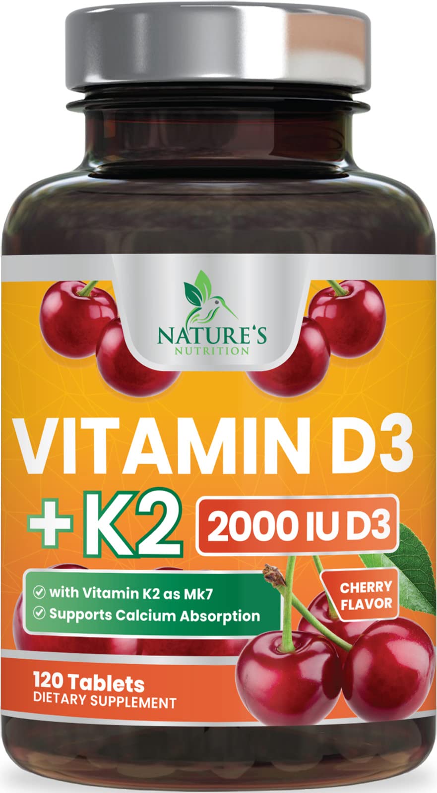 chewable vitamin D3 K2 tablets