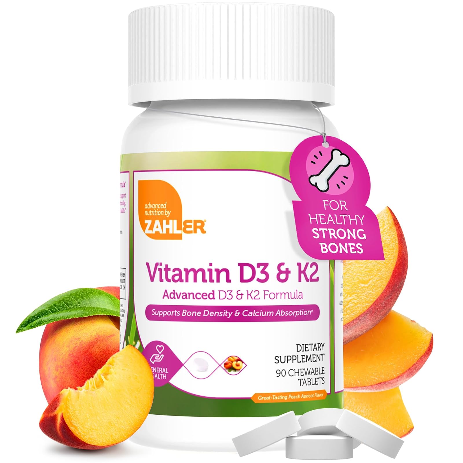 chewable vitamin D3 K2 tablets