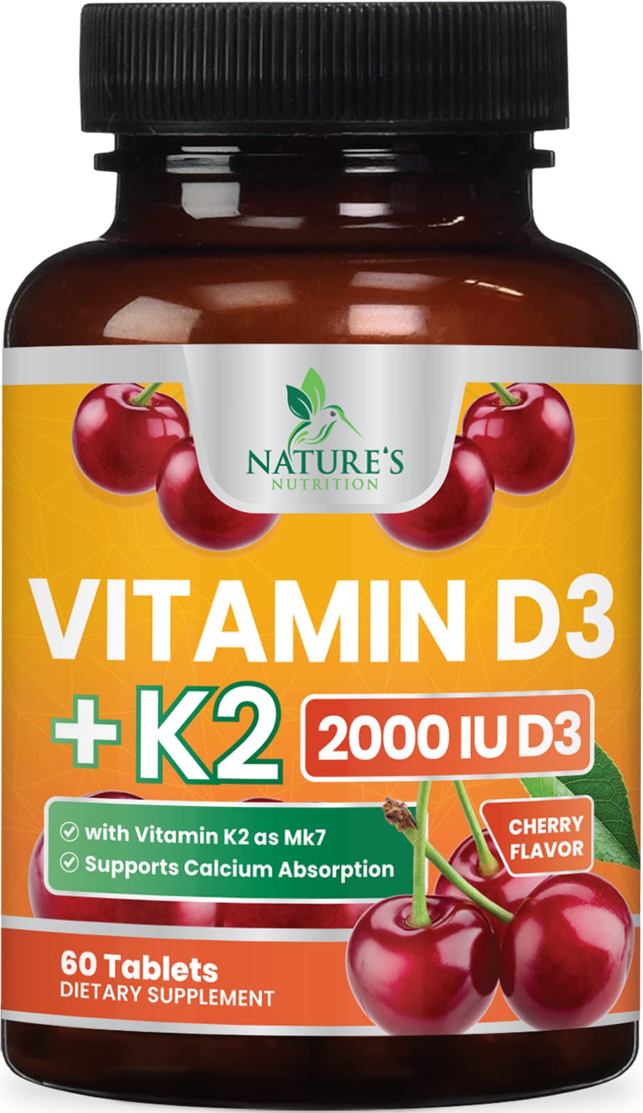 chewable vitamin D3 K2 tablets