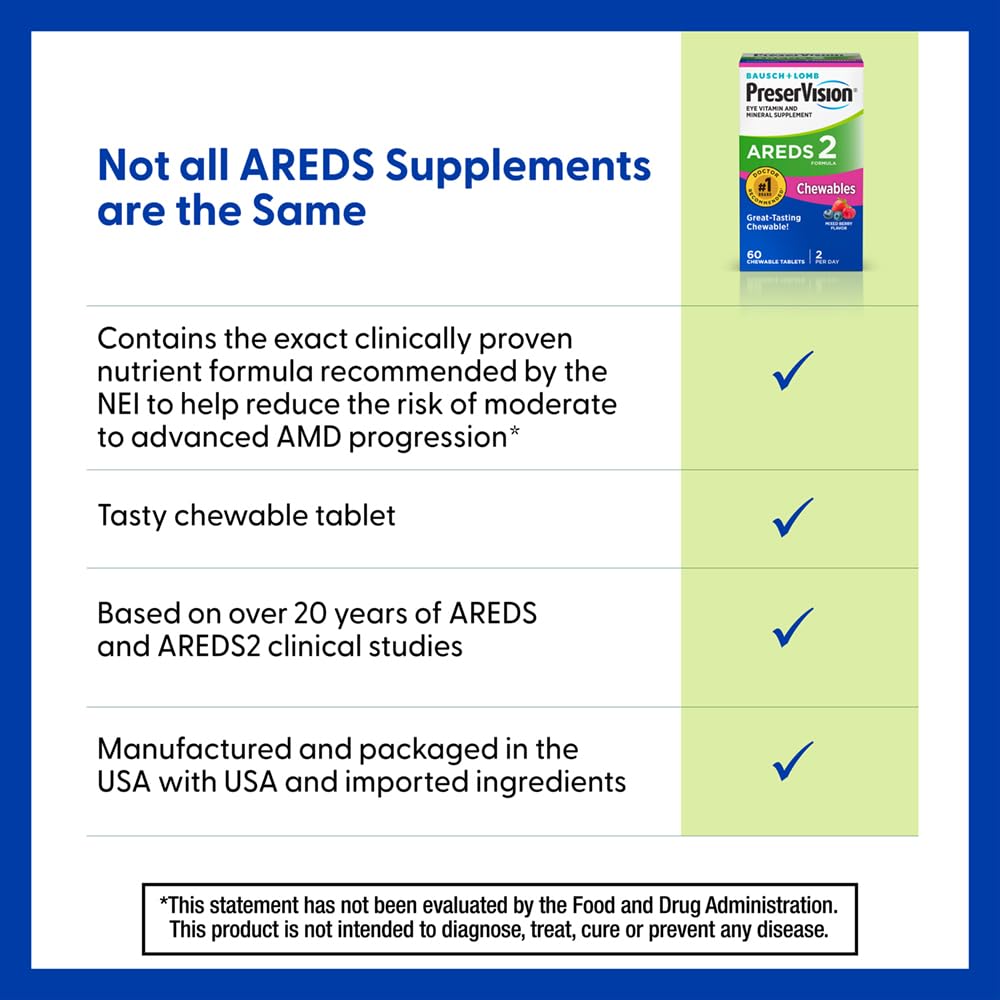 chewable vitamins for eye support