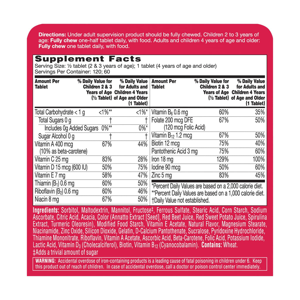 chewable vitamins for kids health