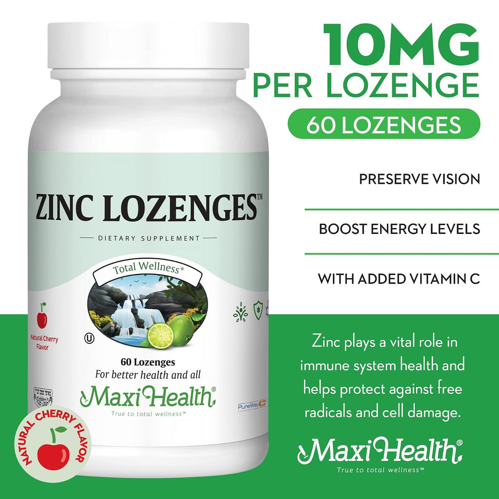 chewable zinc citrate lozenges for health