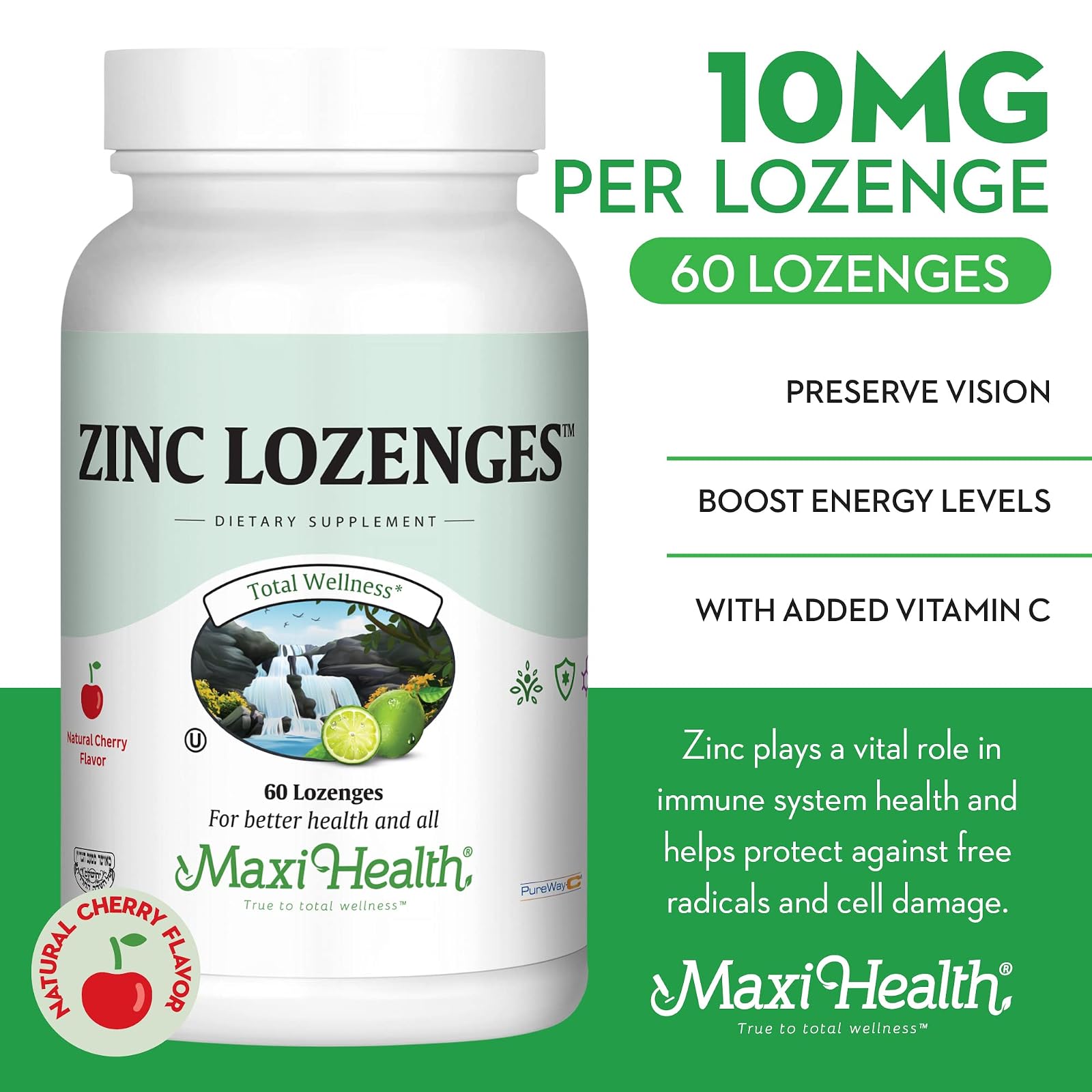 chewable zinc citrate lozenges for health