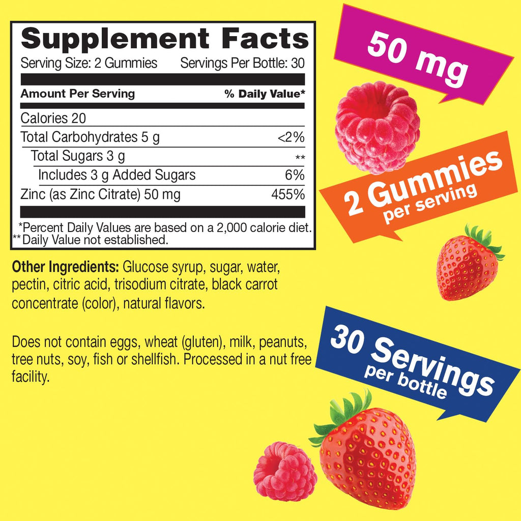 chewable zinc for antioxidant health