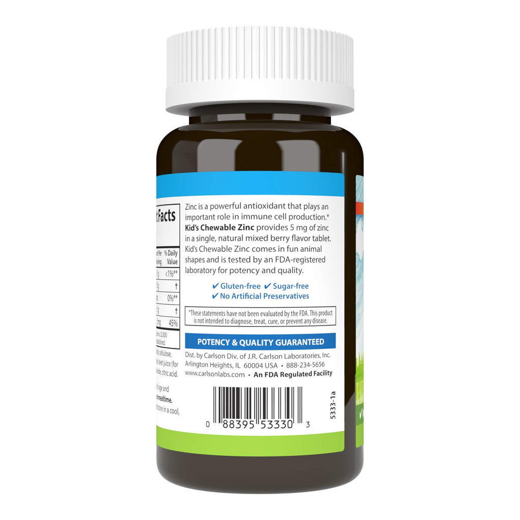 chewable zinc for immune support