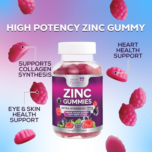 chewable zinc gummies for convenient dosing