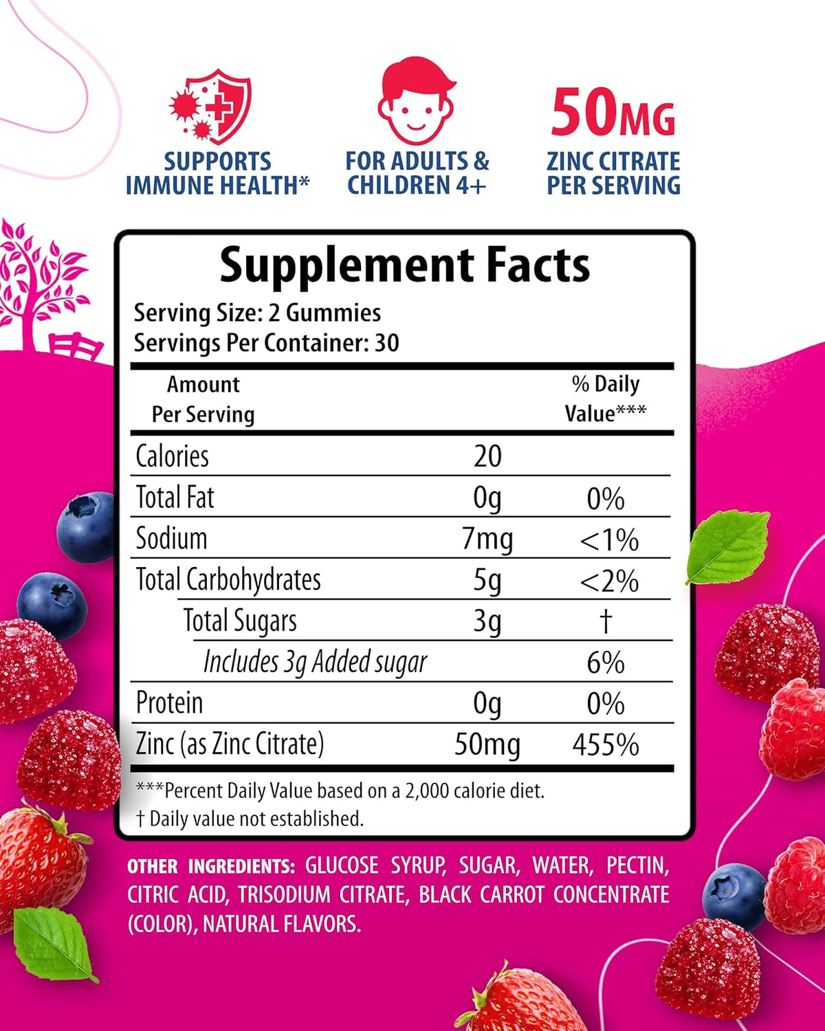 chewable zinc lozenges for kids