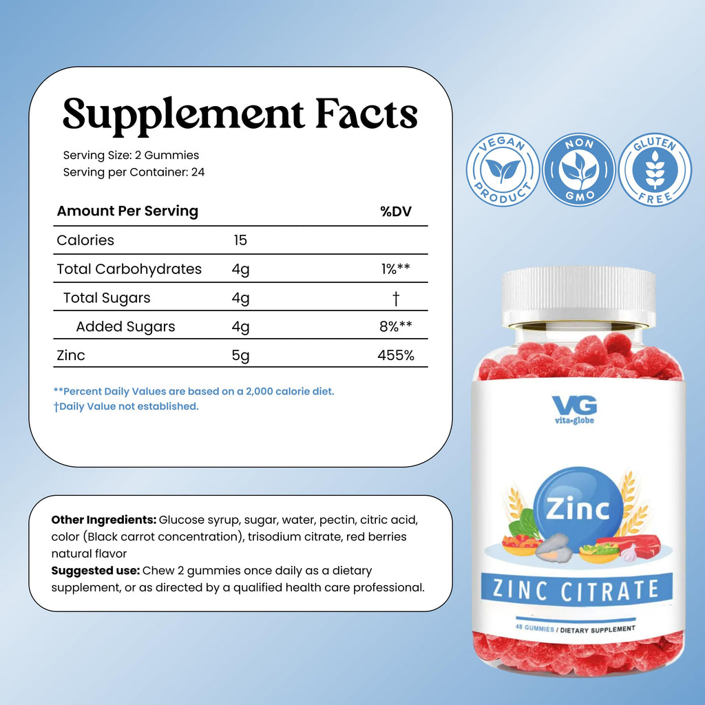 chewable zinc vitamins for adults
