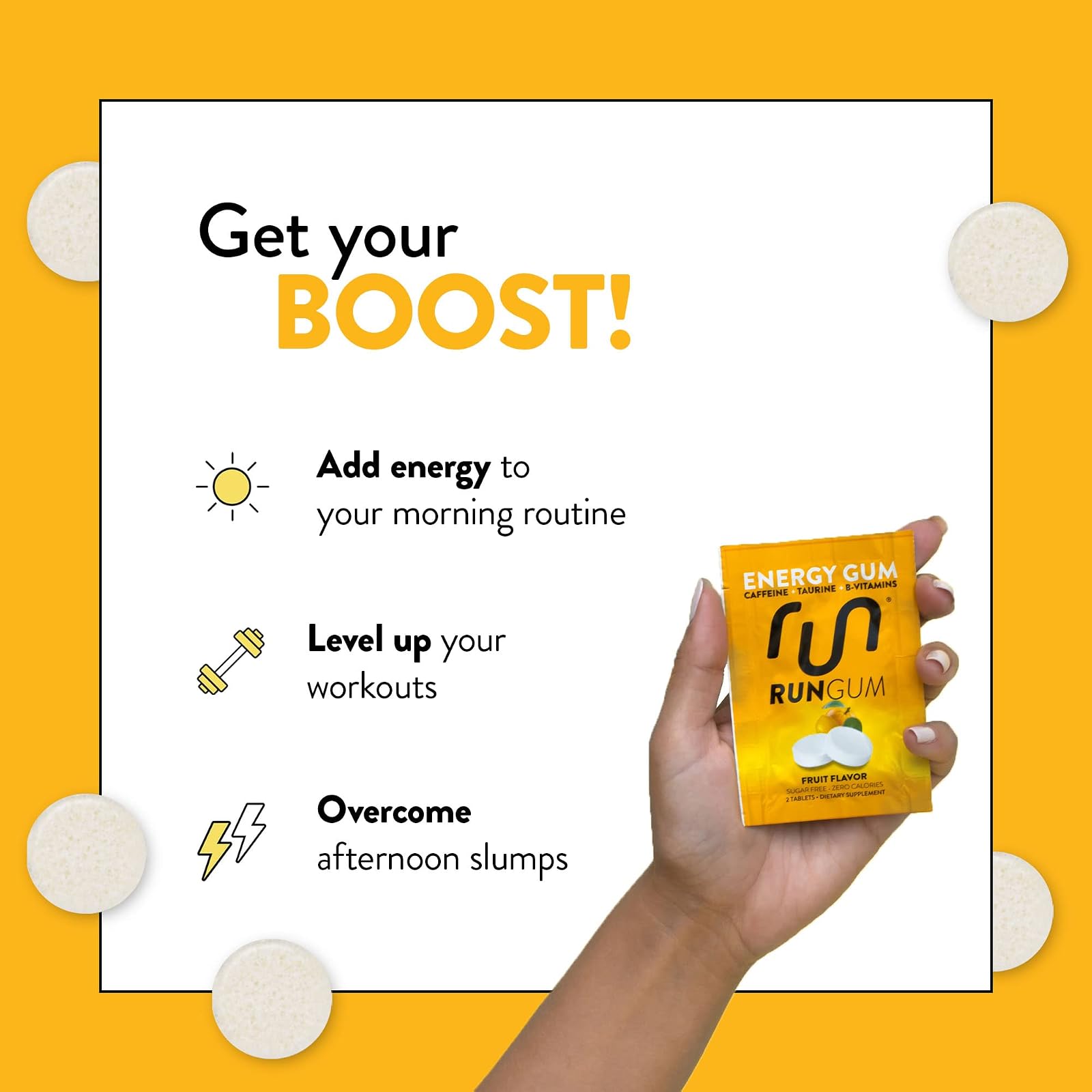 chewing gum with caffeine for endurance