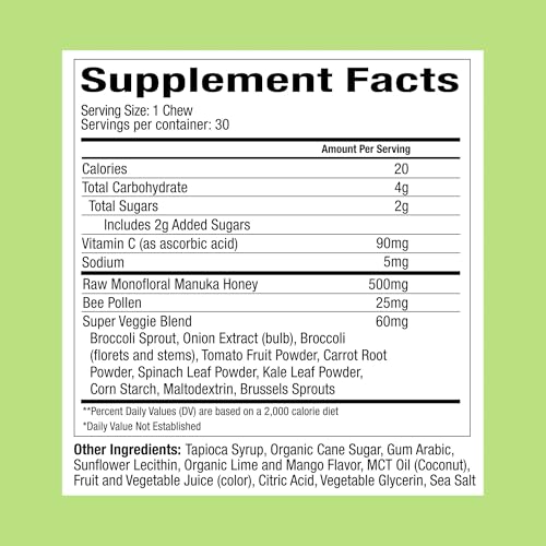 chews for enhanced immune function