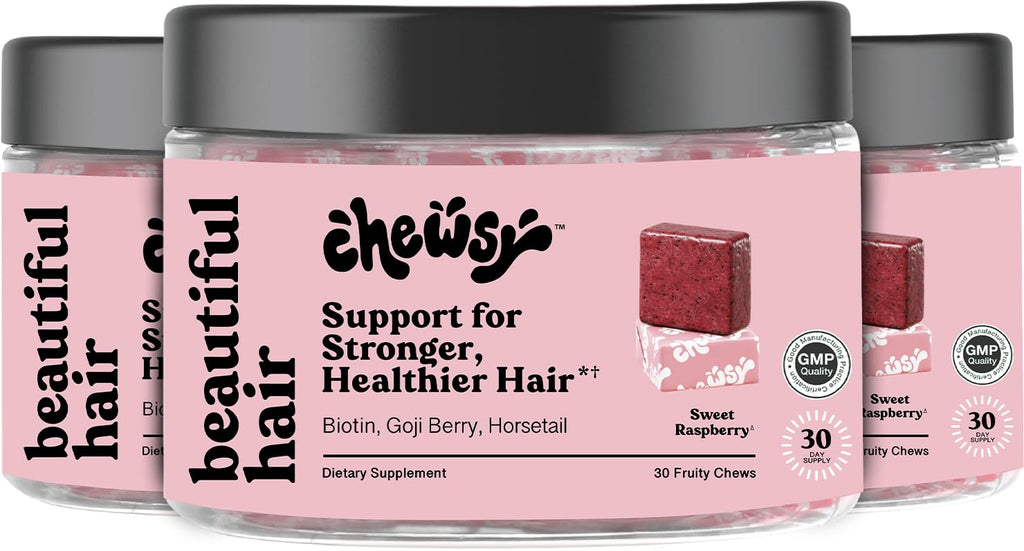Chewsy Beautiful Hair chews for healthy hair