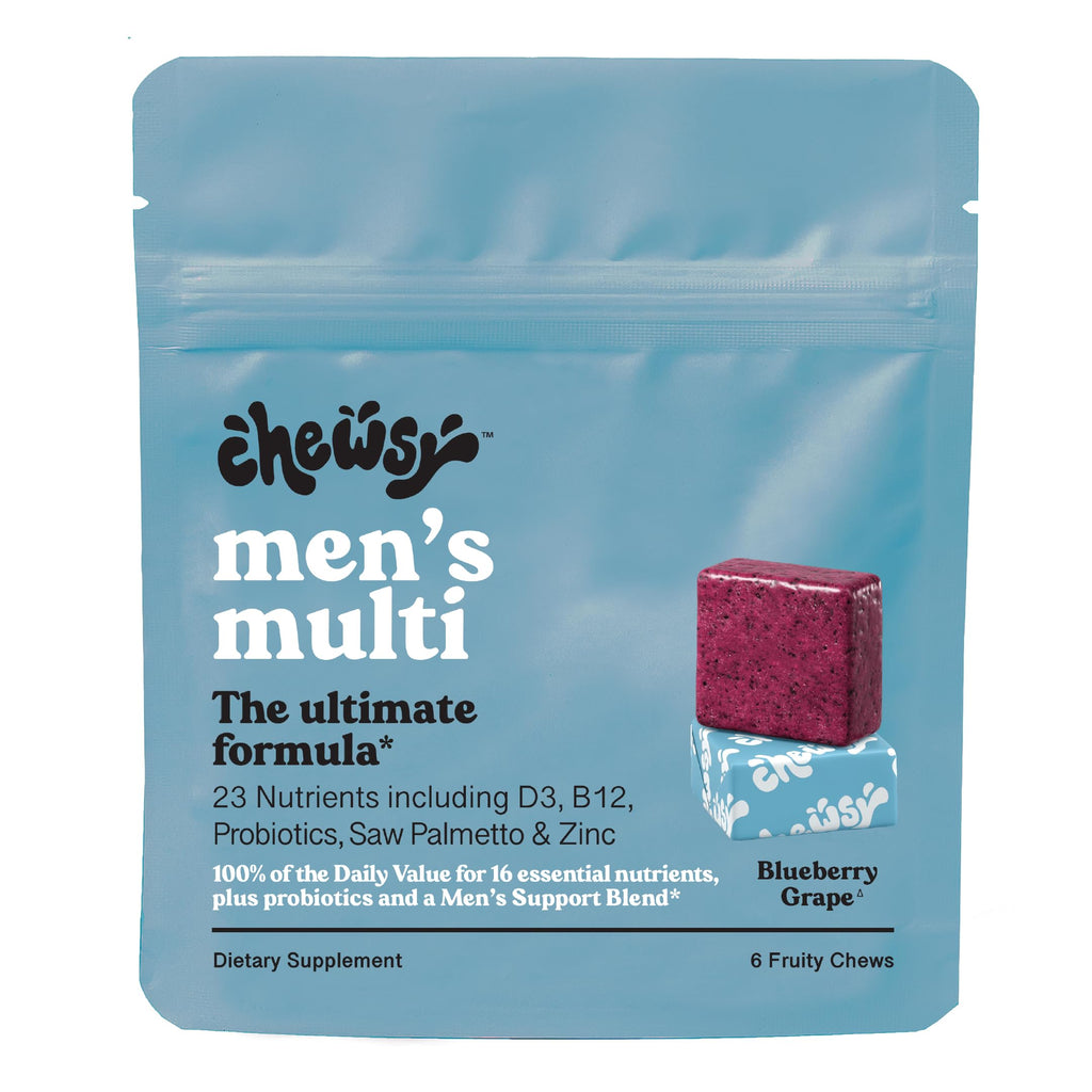 Chewsy men's multivitamin chews for energy