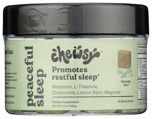 Chewsy peaceful sleep gummies