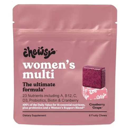 Chewsy women's multivitamin chews for energy