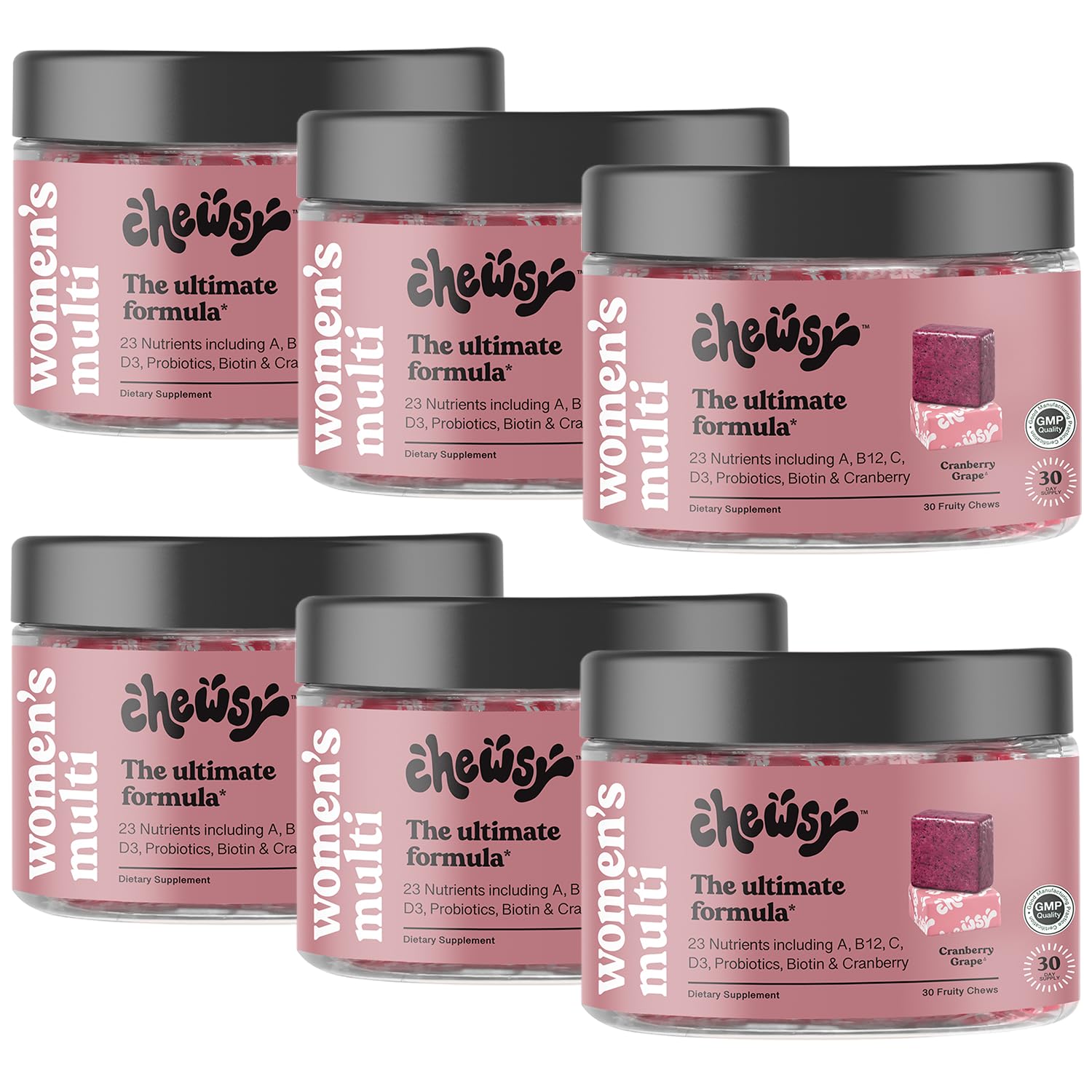CHEWSY women's multivitamin energy boost