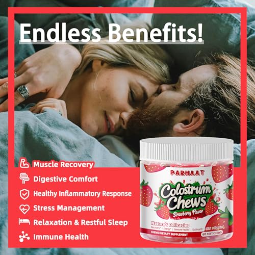 Chewy colostrum for daily nutrition