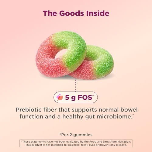 Chewy fiber rings for healthy digestion