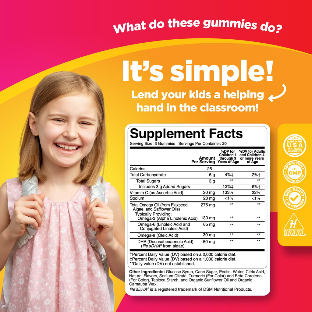 chewy kids gummies with DHA