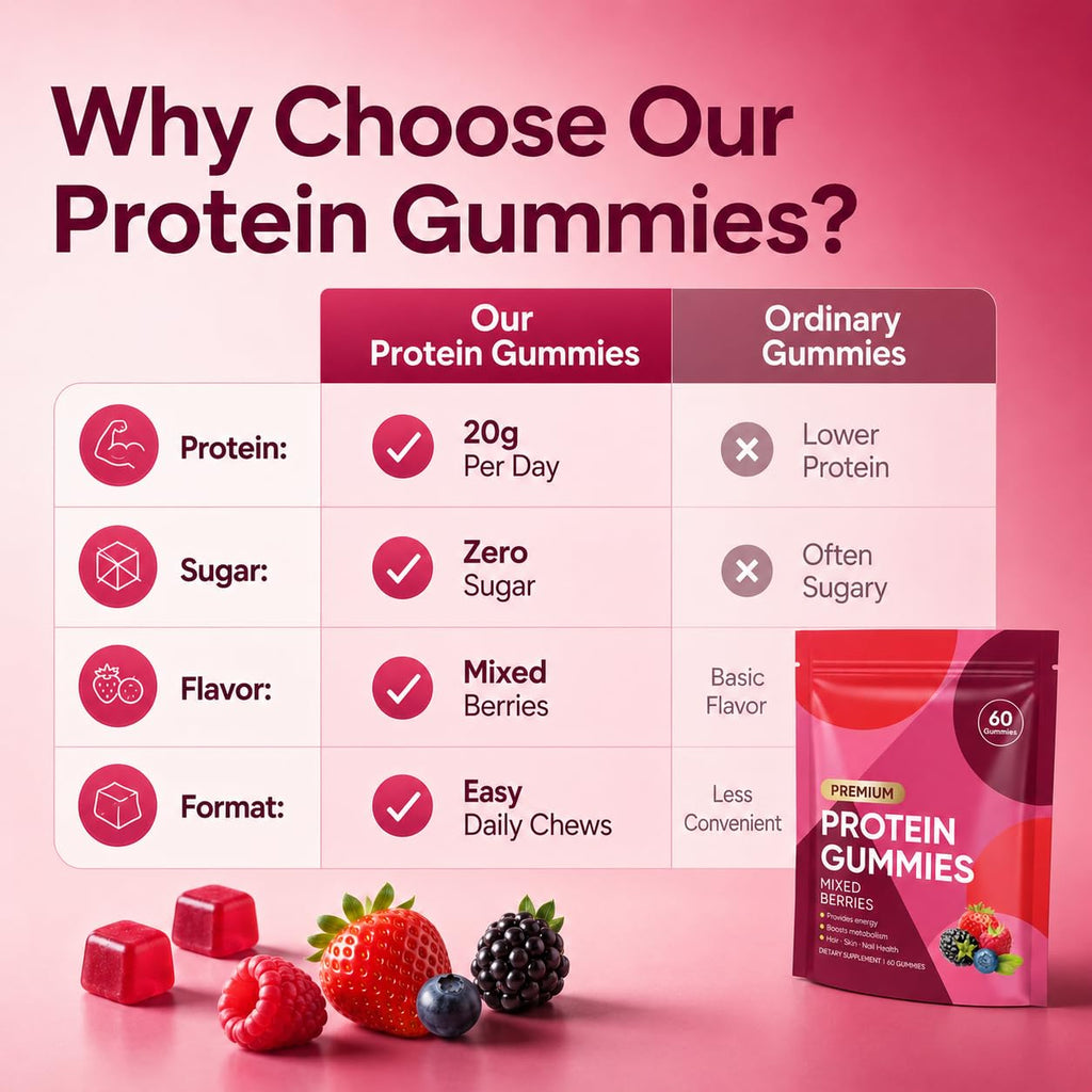 chewy protein gummies for athletes